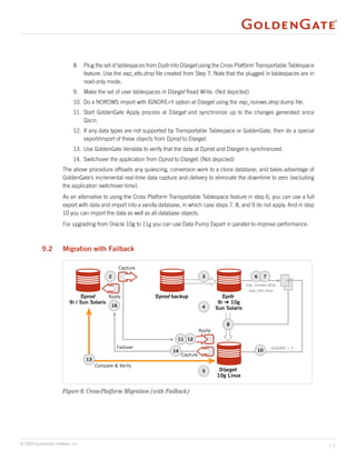 GoldenGate Whitepaper Oracle 8i 9i to 10g 11g Database Migration | PDF | Databases | Computer ...