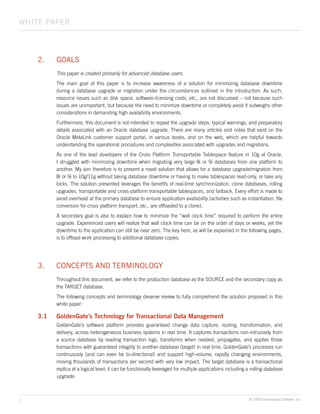 GoldenGate Whitepaper Oracle 8i 9i to 10g 11g Database Migration | PDF | Databases | Computer ...
