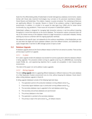 GoldenGate Whitepaper Oracle 8i 9i to 10g 11g Database Migration | PDF | Databases | Computer ...