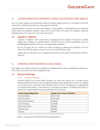 GoldenGate Whitepaper Oracle 8i 9i to 10g 11g Database Migration | PDF | Databases | Computer ...