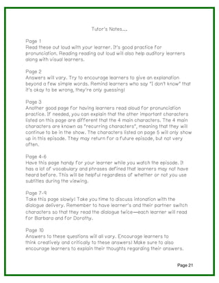 Golden Girls Lesson plan | PDF