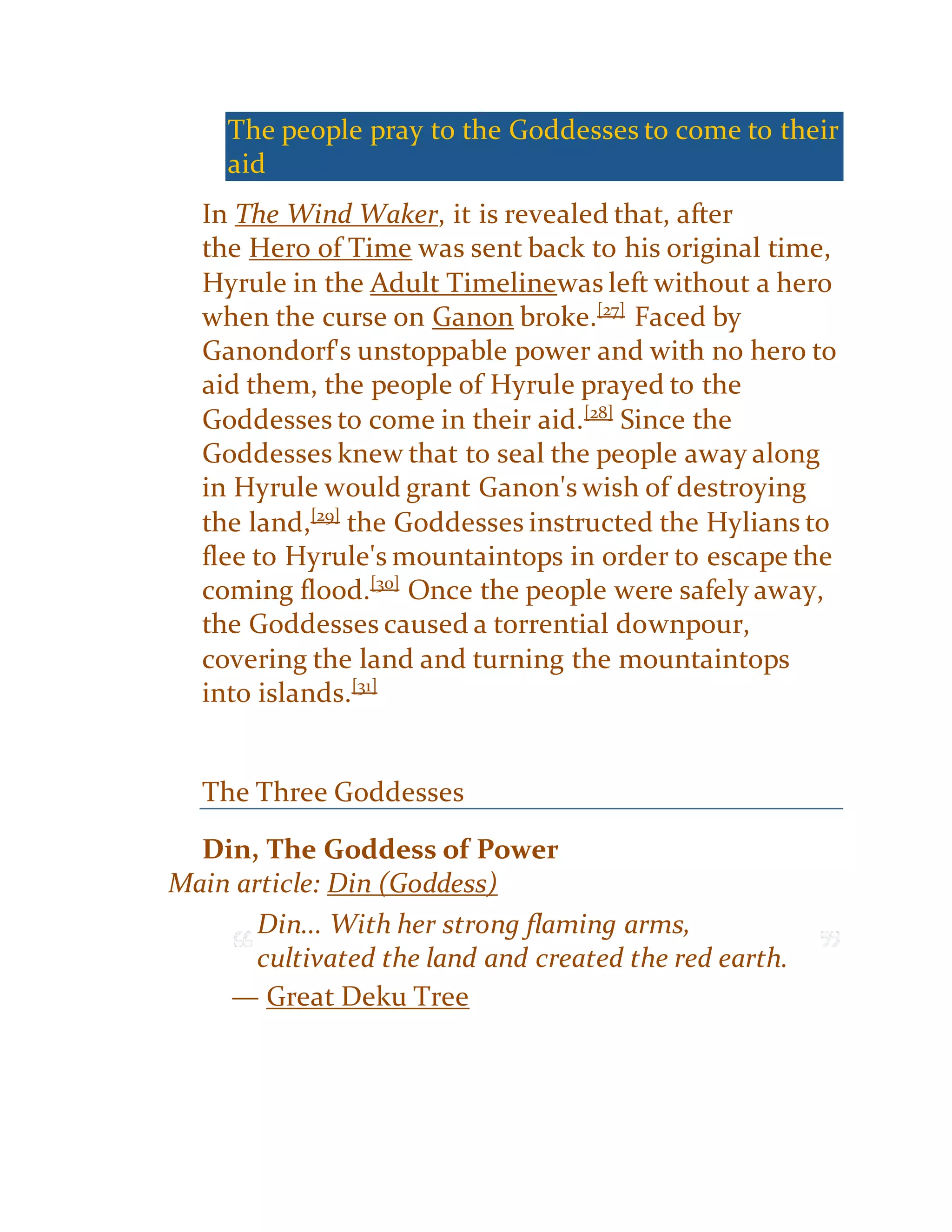 Golden goddesses.. | DOCX
