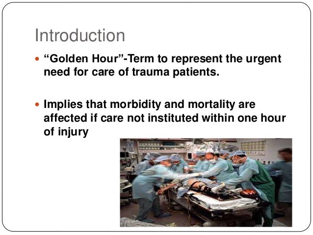 The Golden Hour Principle