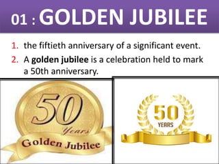 Golden jubilee | PPTX