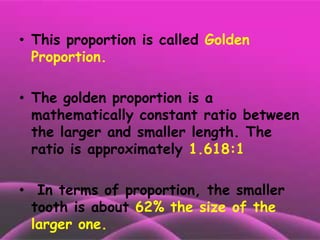 Golden proportion | PPTX