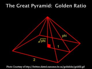 Pythagoras' Pentagram and the Golden Ratio | PPT