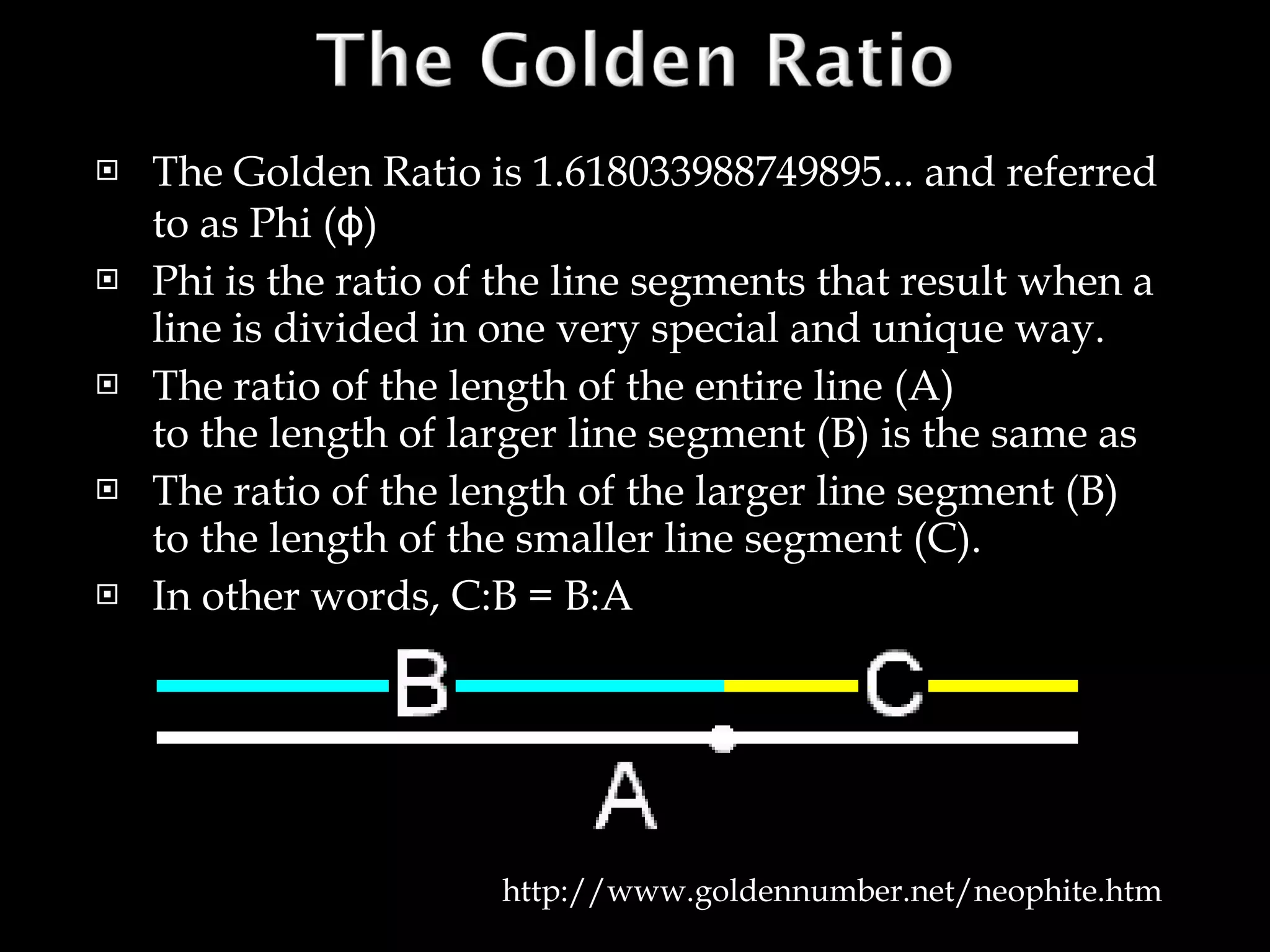 Pythagoras' Pentagram and the Golden Ratio | PPT