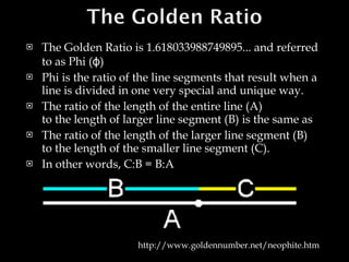 Pythagoras' Pentagram and the Golden Ratio | PPT