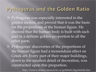 Pythagoras Pentagram and the Golden Ratio | PPT