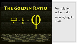 Golden ratio | PPTX