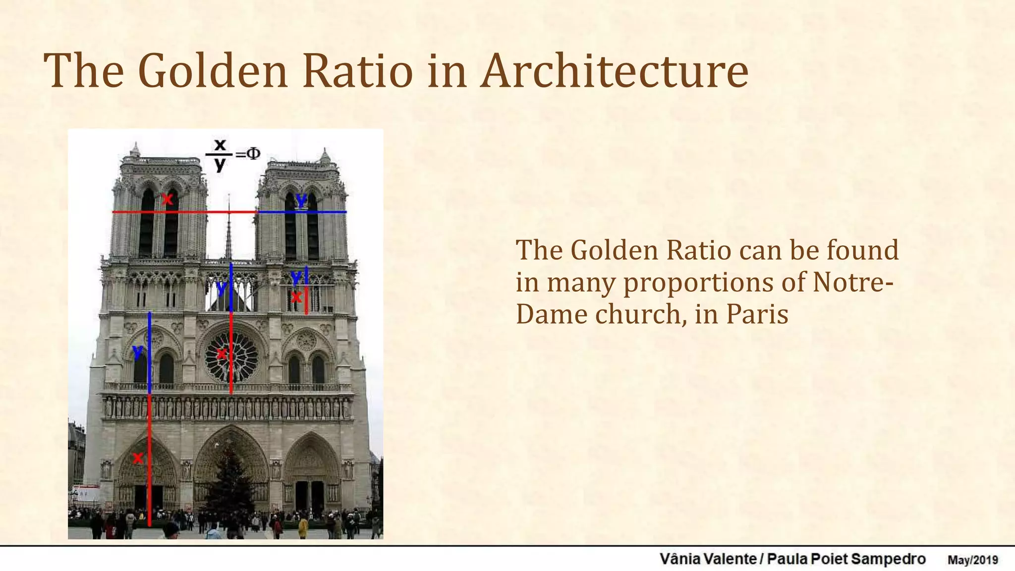 Golden Ratio: Definitions and Applications on Graphical Representations | PPTX