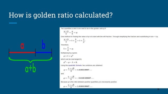 Golden Ratio | PPTX
