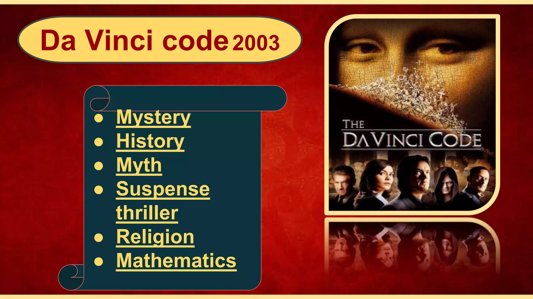 Golden ratio and da vinci code. | PPTX