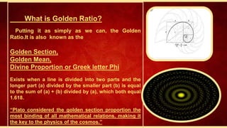Golden ratio and da vinci code. | PPTX