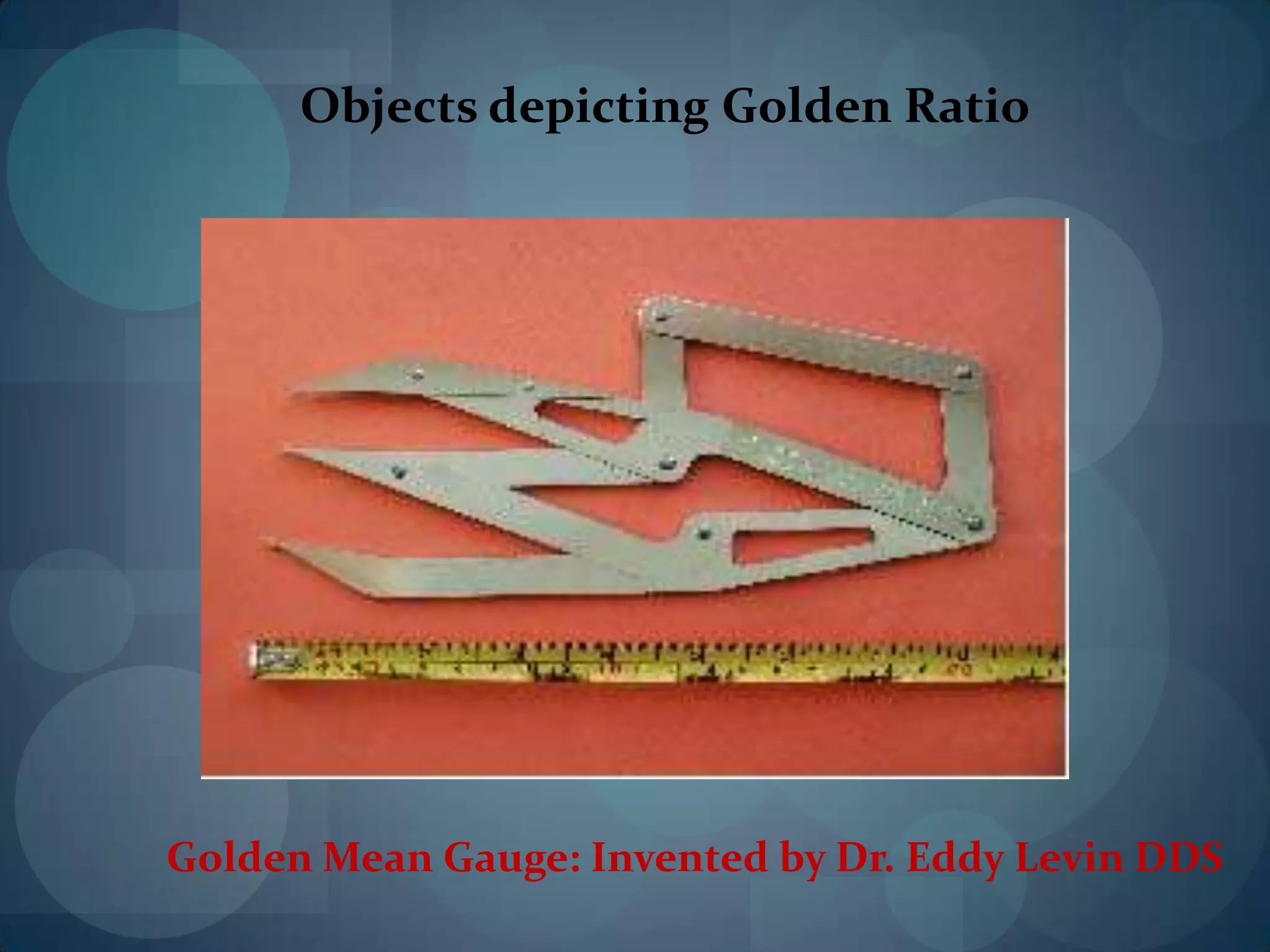 Golden ratio and golden rectangle | PPTX