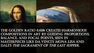 GOLDEN RATIO : divine proportion .pptx