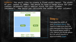 Golden Ratio in Web Design | PDF