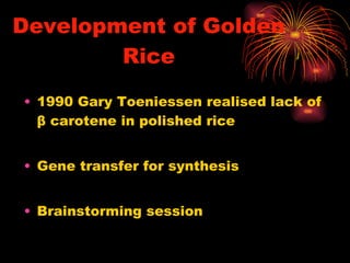 Golden rice | PPT