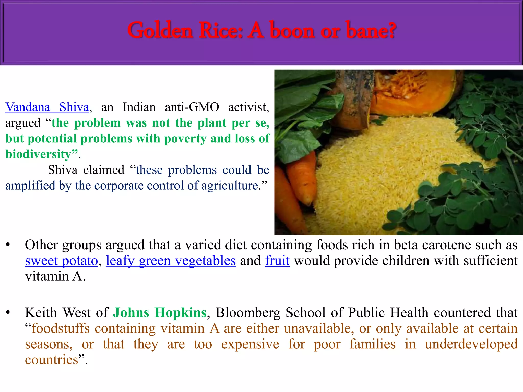 Golden rice | PPTX