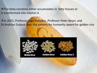 Golden rice | PPTX