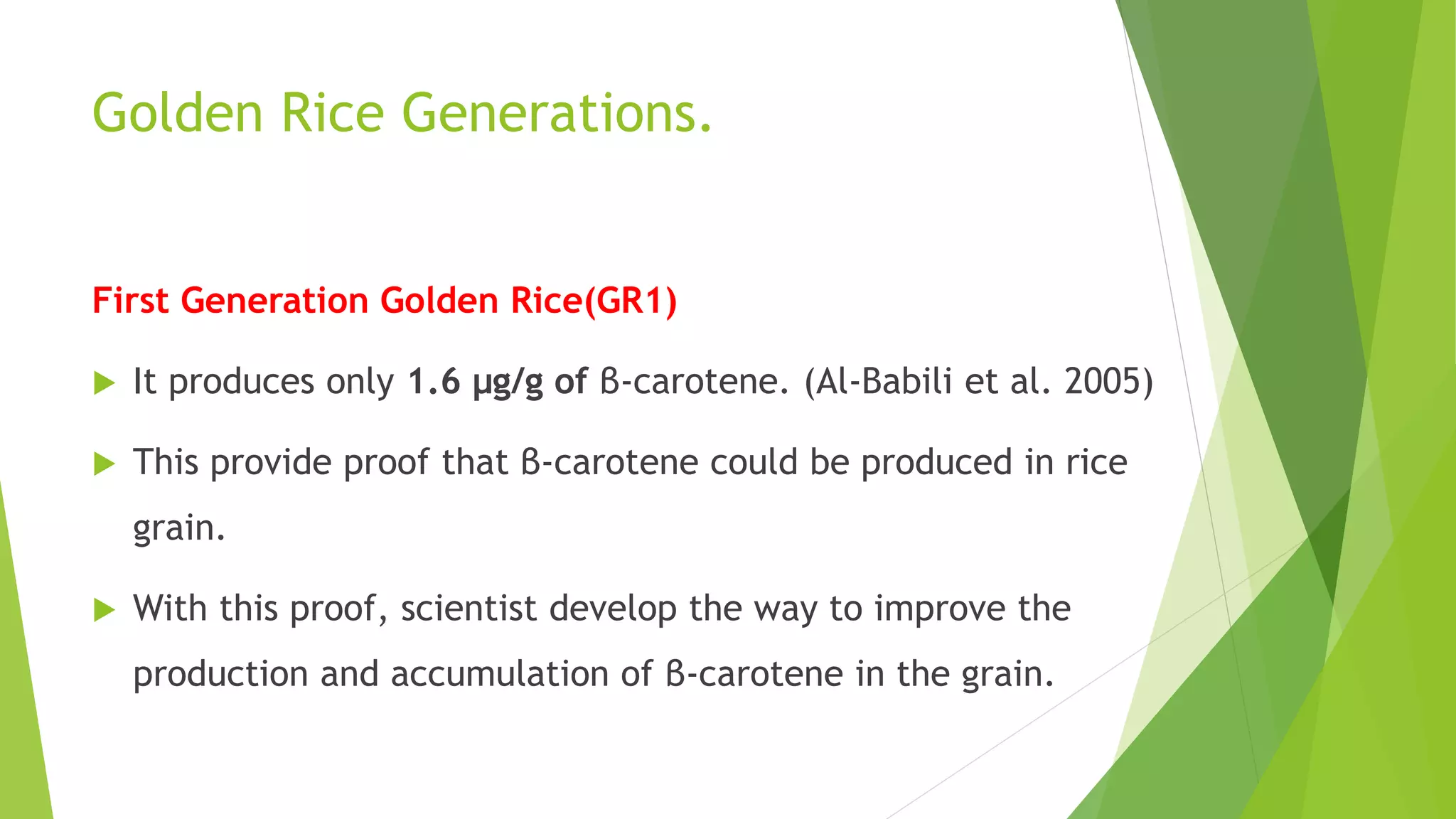 Golden rice | PPTX