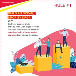 Golden Rule #1: Build an Ocean Drop by Drop - Mahindra Finance | PDF