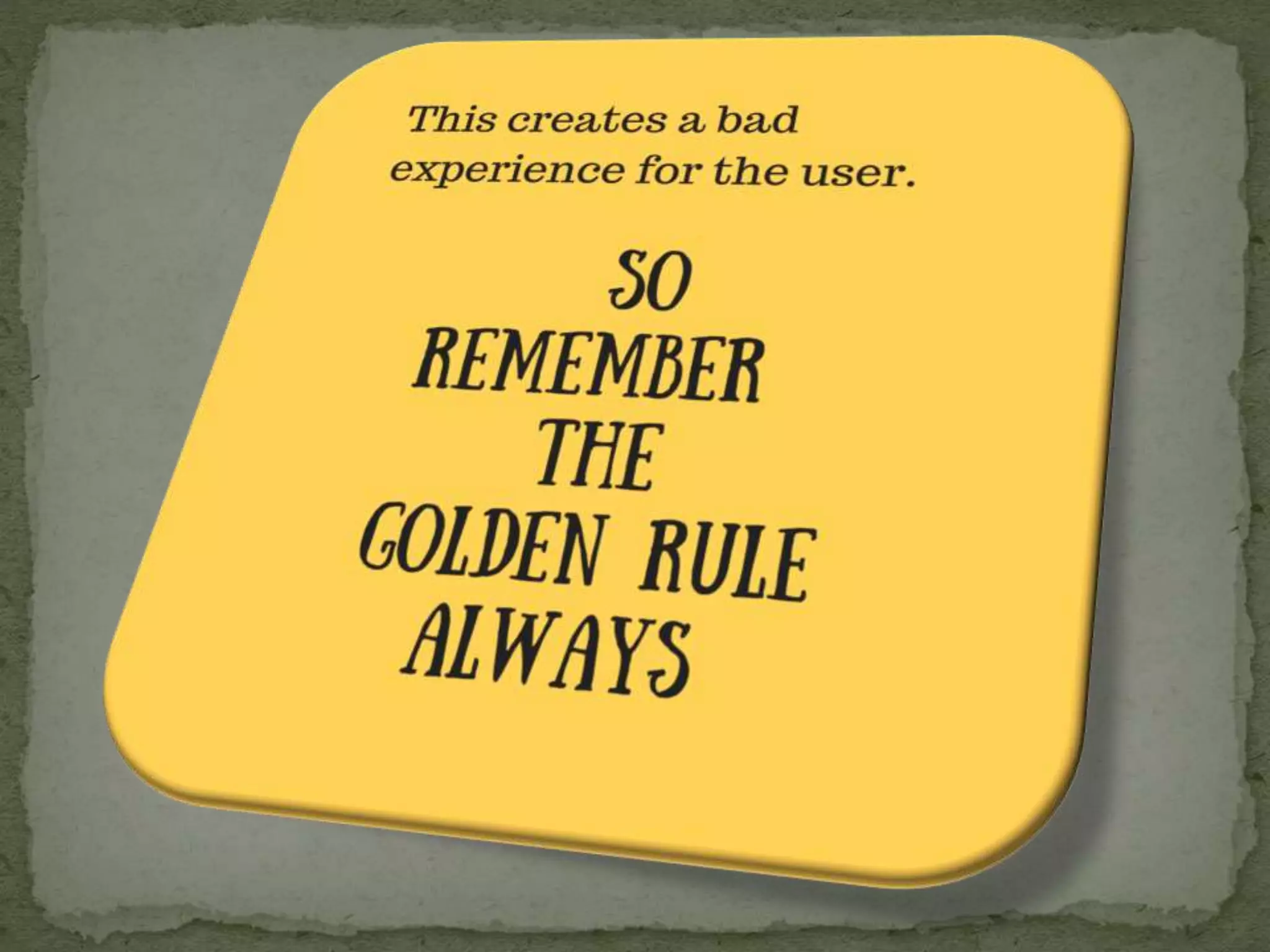 Golden rule for photography | PPTX