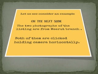 Golden rule for photography | PPTX