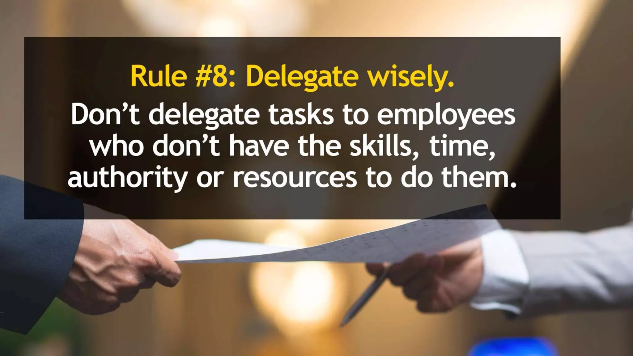 The 10 “Golden Rules” of Time Management | PPT