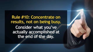 The 10 “Golden Rules” of Time Management | PPT