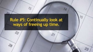 The 10 “Golden Rules” of Time Management | PPT