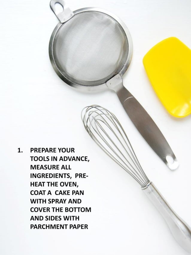 Five golden rules for a perfect cake dough | PDF