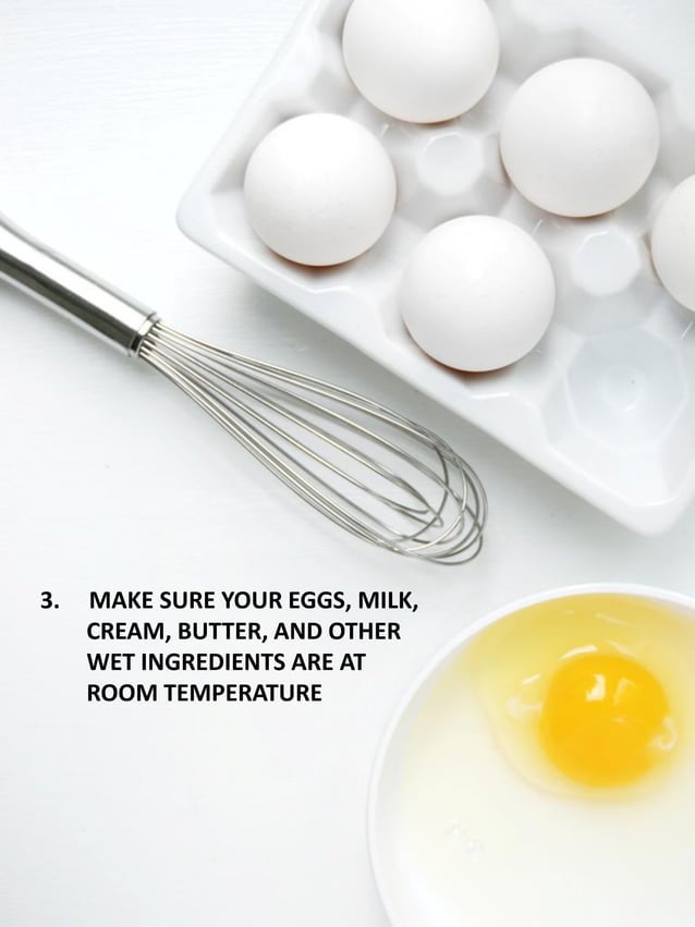 Five golden rules for a perfect cake dough | PDF