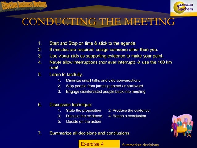 Golden Rules For Effective Business Meetings | PPSX | Resume Writing and Advice | Job Search