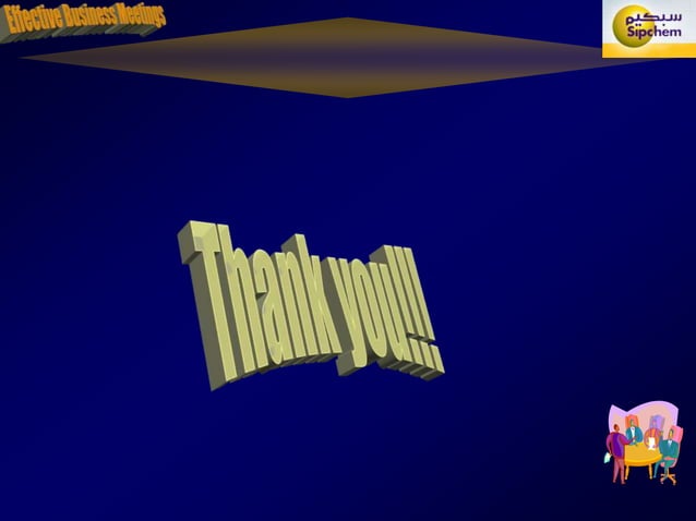 Golden Rules For Effective Business Meetings | PPSX | Resume Writing and Advice | Job Search