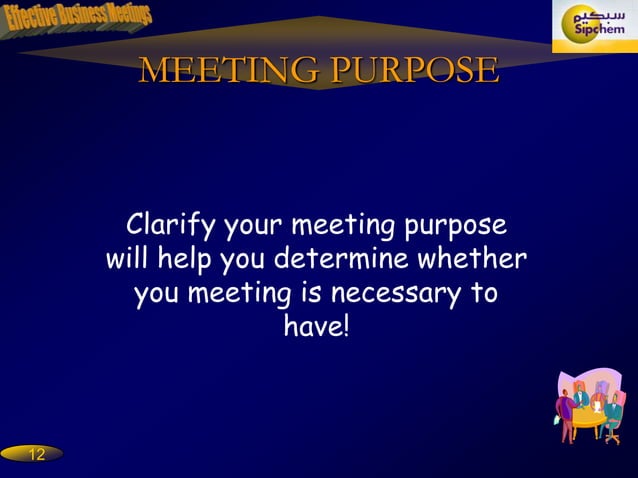 Golden Rules For Effective Business Meetings | PPSX | Resume Writing and Advice | Job Search