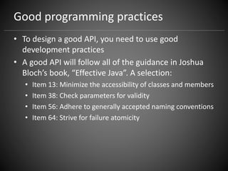 Golden Rules of API Design | PPTX