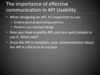 Golden Rules of API Design | PPT