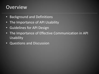 Golden Rules of API Design | PPTX