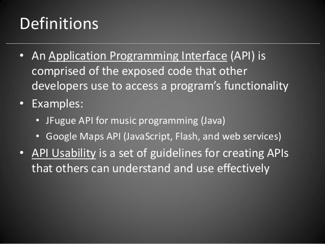 Golden Rules of API Design