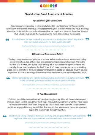 8 Golden Rules for Good Formative Assessment in Schools | PDF