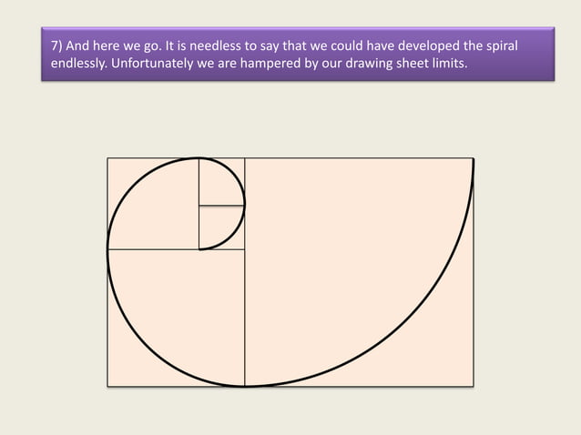 Golden spiral fibonacci | PPTX