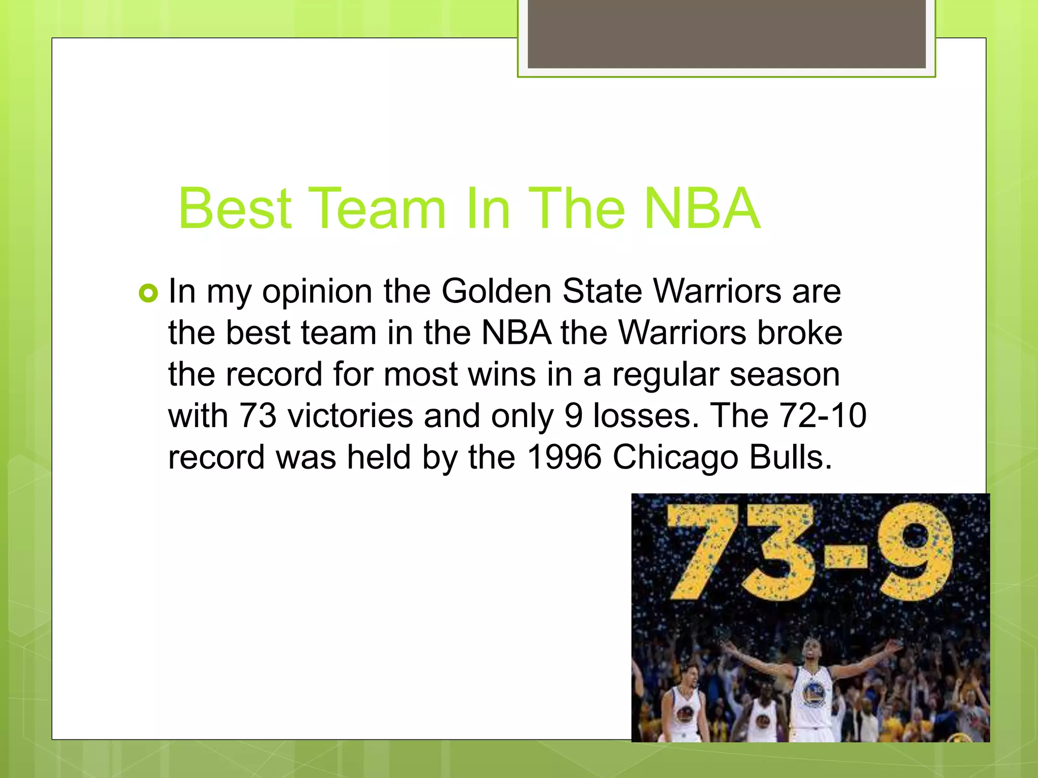 Golden state warriors | PPTX