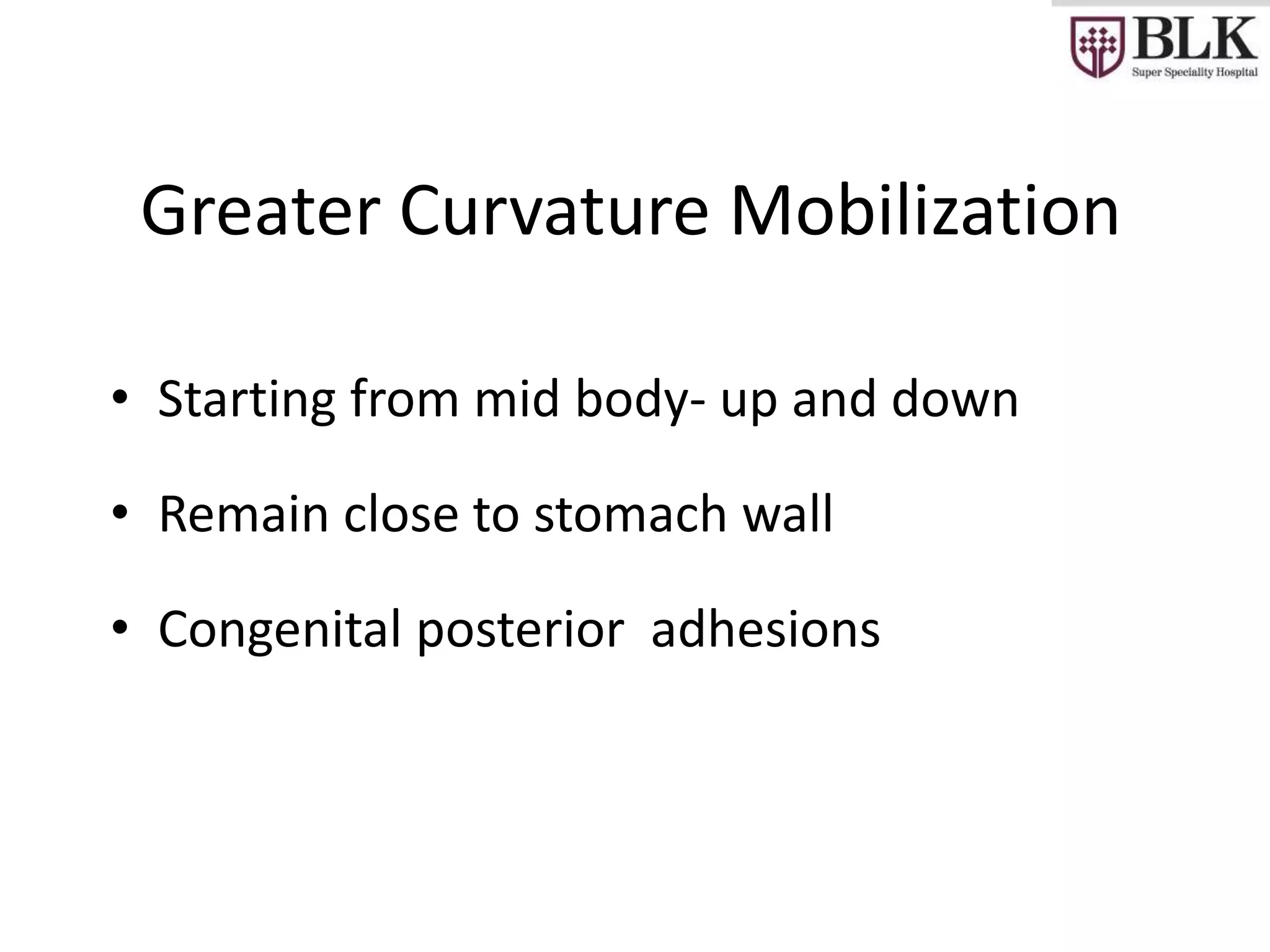 Golden steps to perform laparoscopic sleeve gastrectomy | PPTX