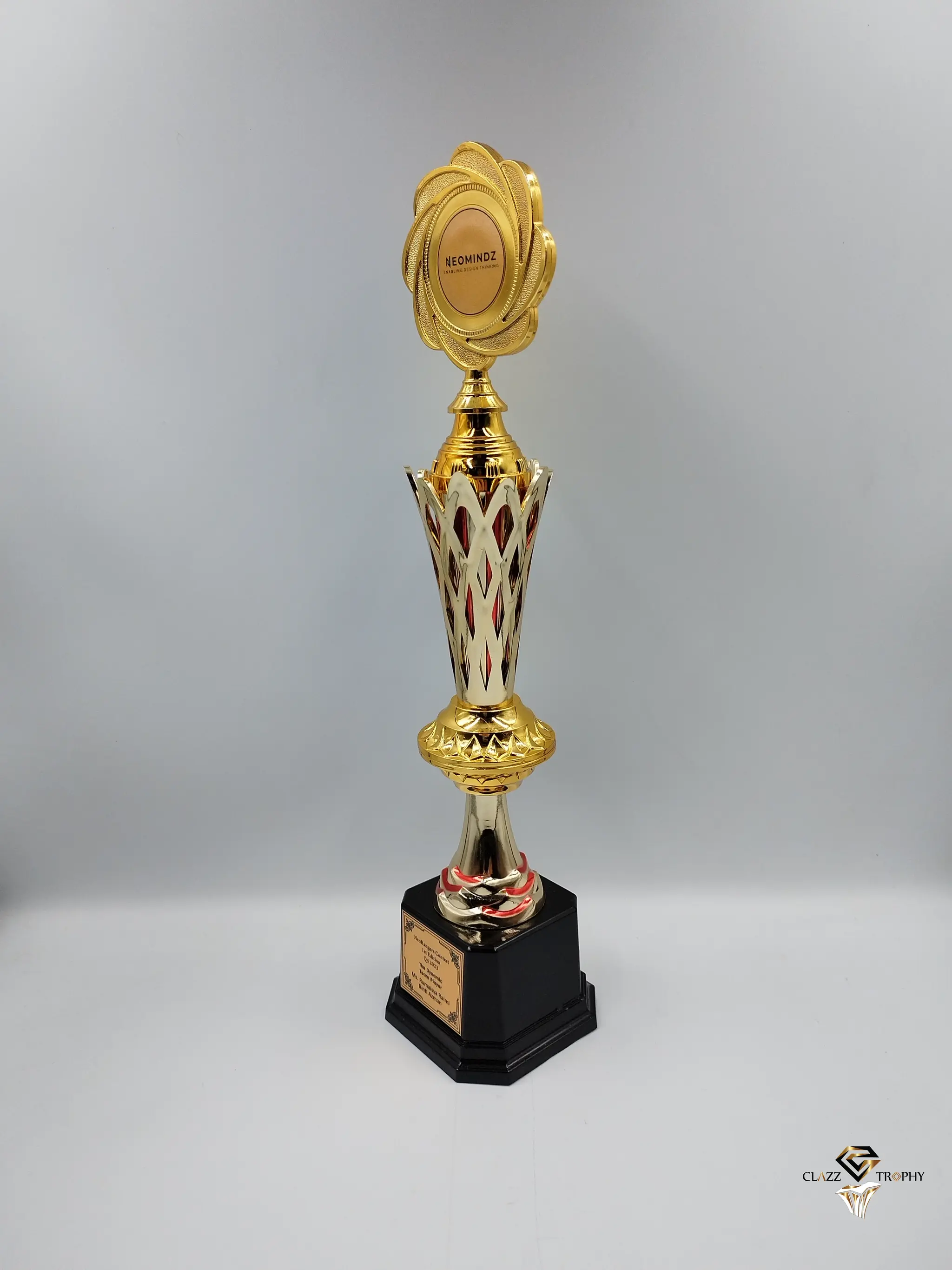 Golden Tall Trophy at Clazz Trophy Malaysia | #1 Reliable Trophy ...