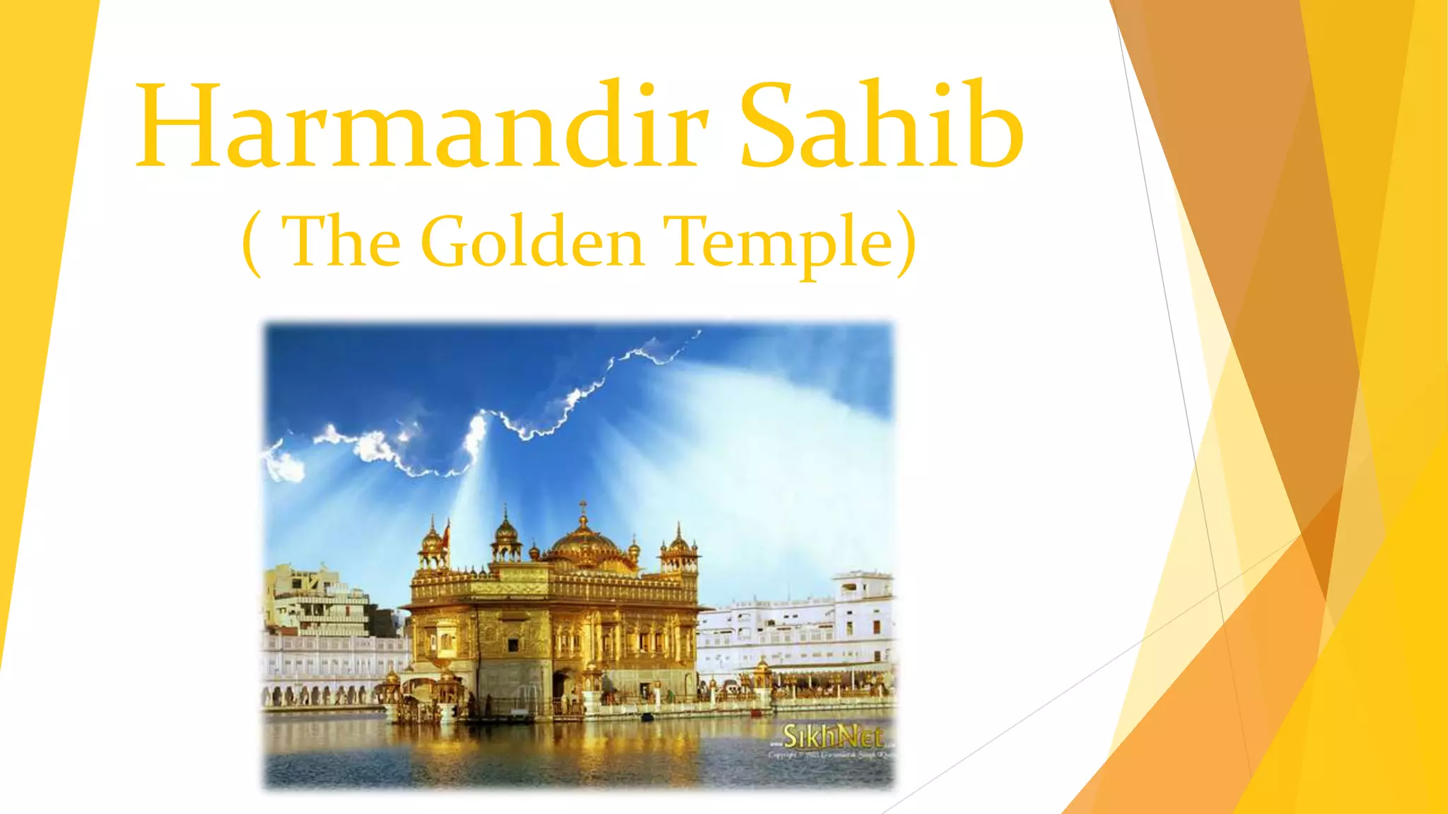 Golden temple | PPTX