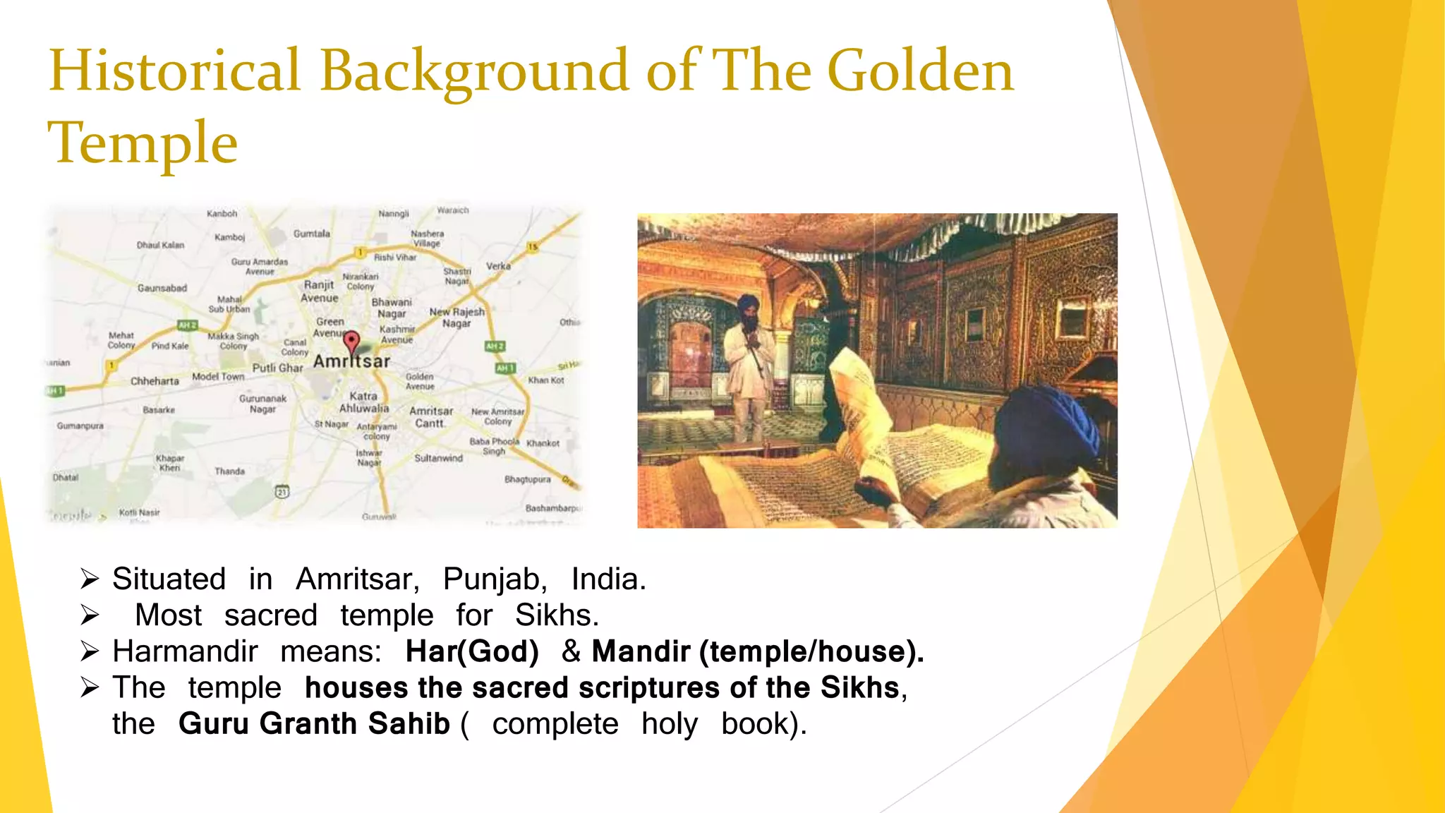 Golden temple | PPTX
