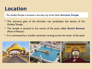 The Golden Temple, Amritsar, Punjab, India | PPTX