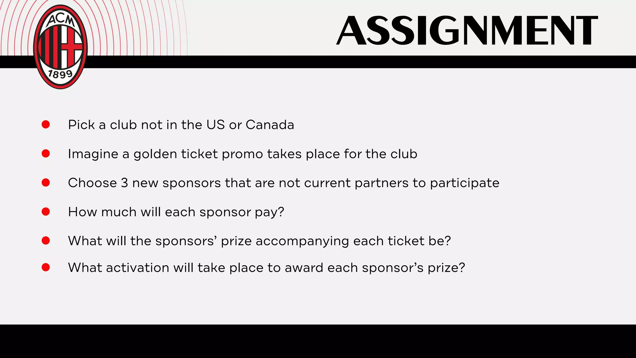 Golden Ticket for AC Milan | PPT