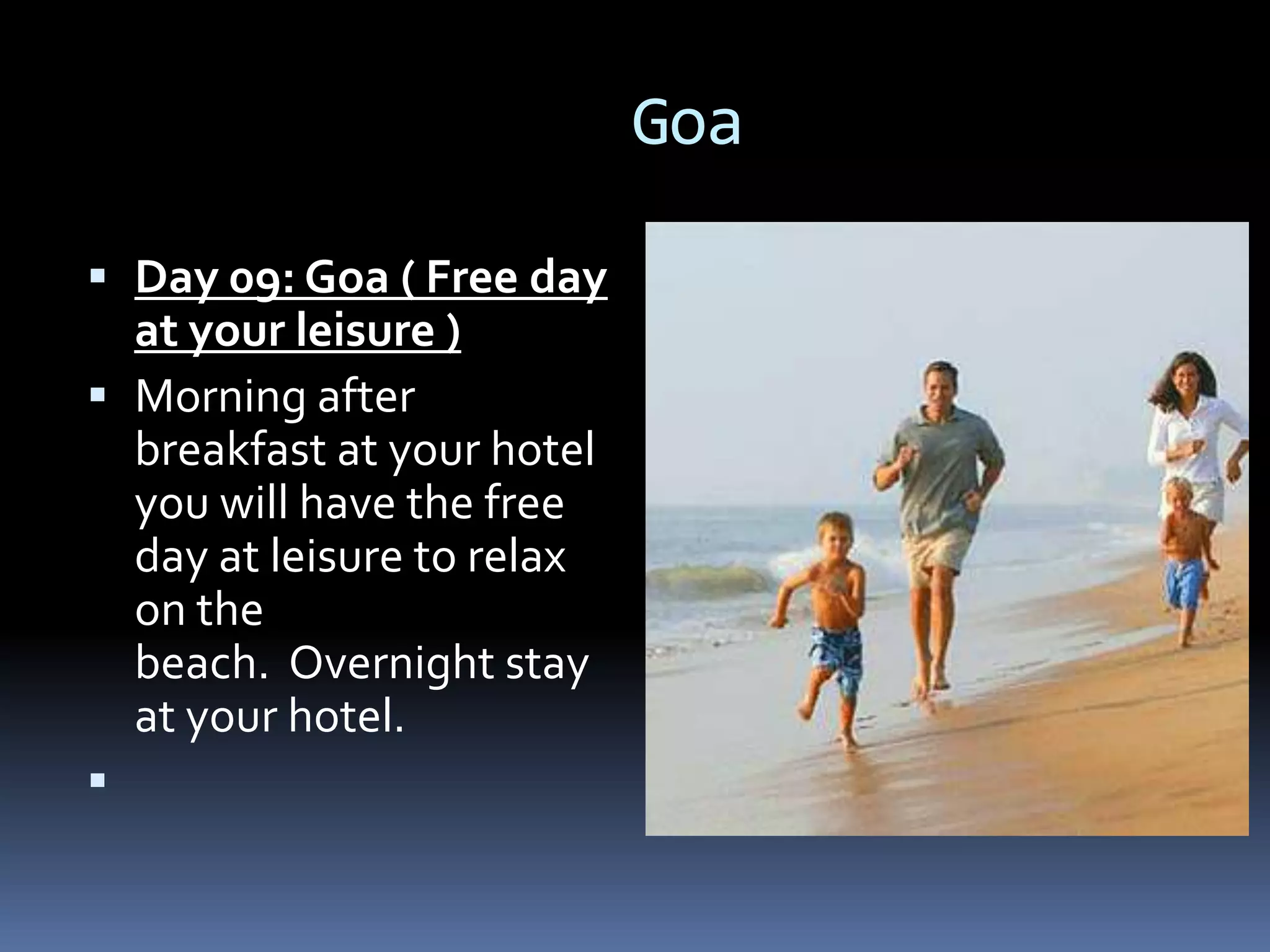 Golden tringle & goa tour ppt | PPT